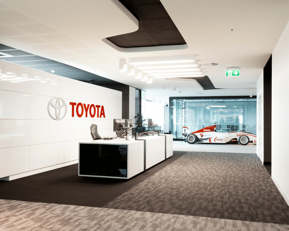 Toyota Finance Office Refurbishment - Modern Fit-Out